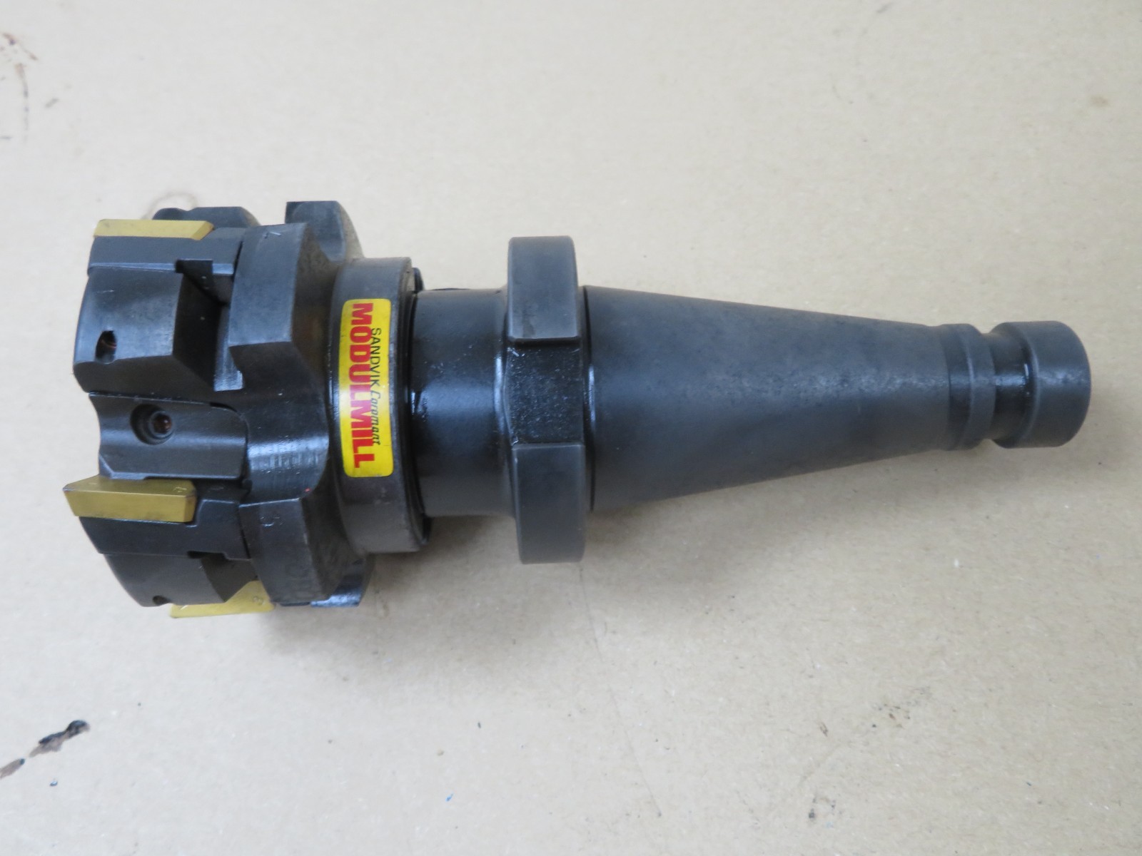 Sandvik 80mm Face Mill On 40 ISO Arbor Takes TPKN22 Inserts – Toolz4You